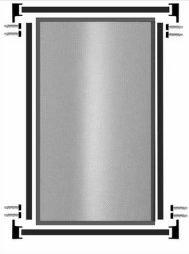 Premium Perf Transition Panel Kit - Bracket Fix - 1400mm Wide x 1900mm ...