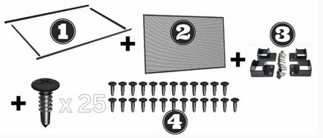 Premium Perf Full Panel Kit Bracket Fix / Full Perf or Palm Perf ...